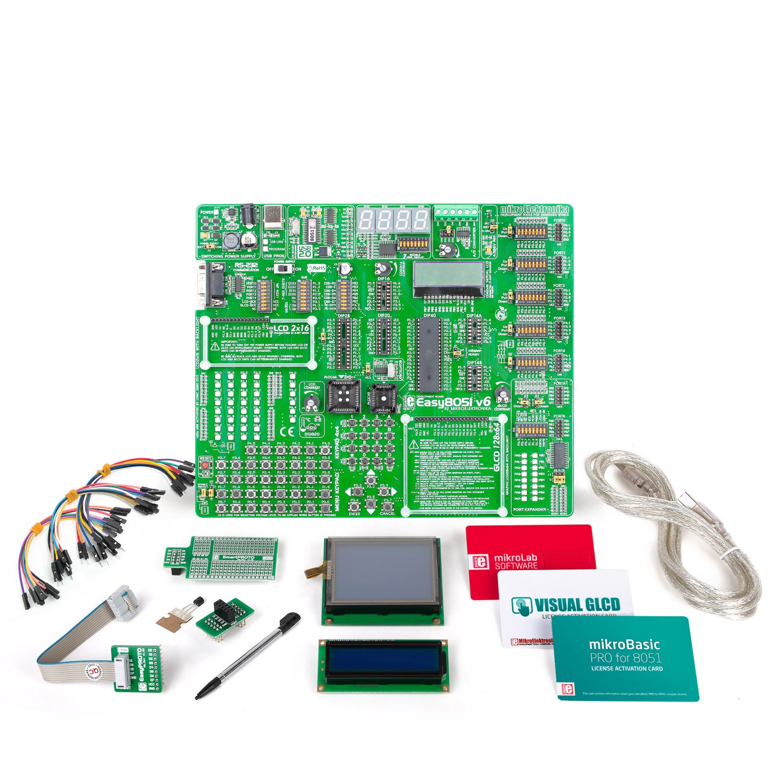mikroLAB for 8051 | Development Kit - MikroElektronika
