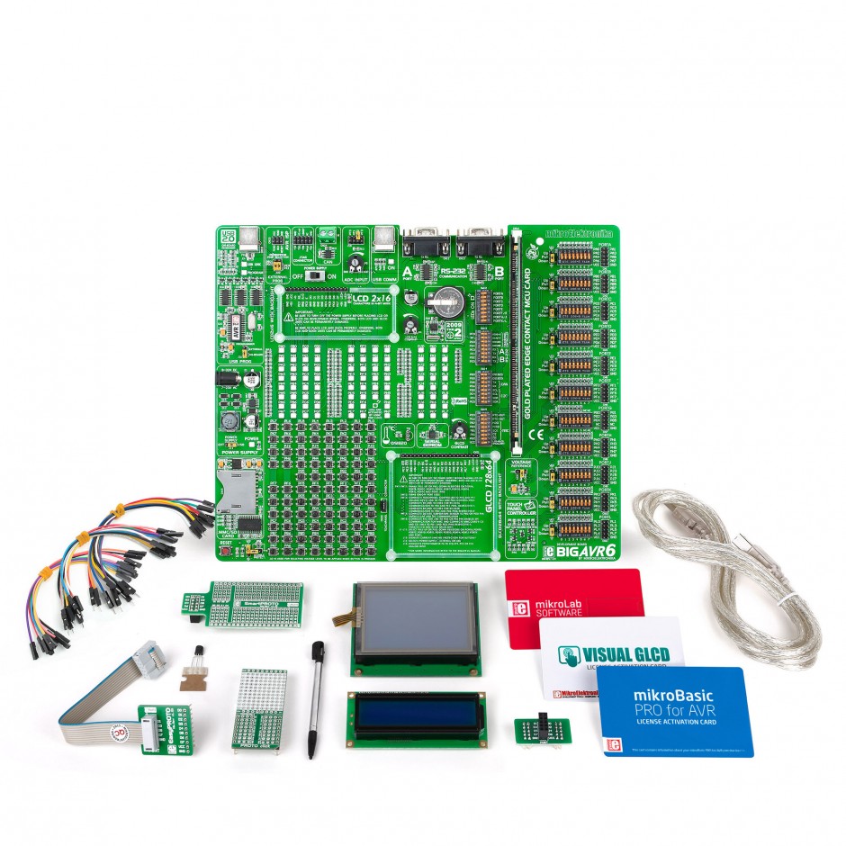 mikroLAB for AVR L - MikroElektronika