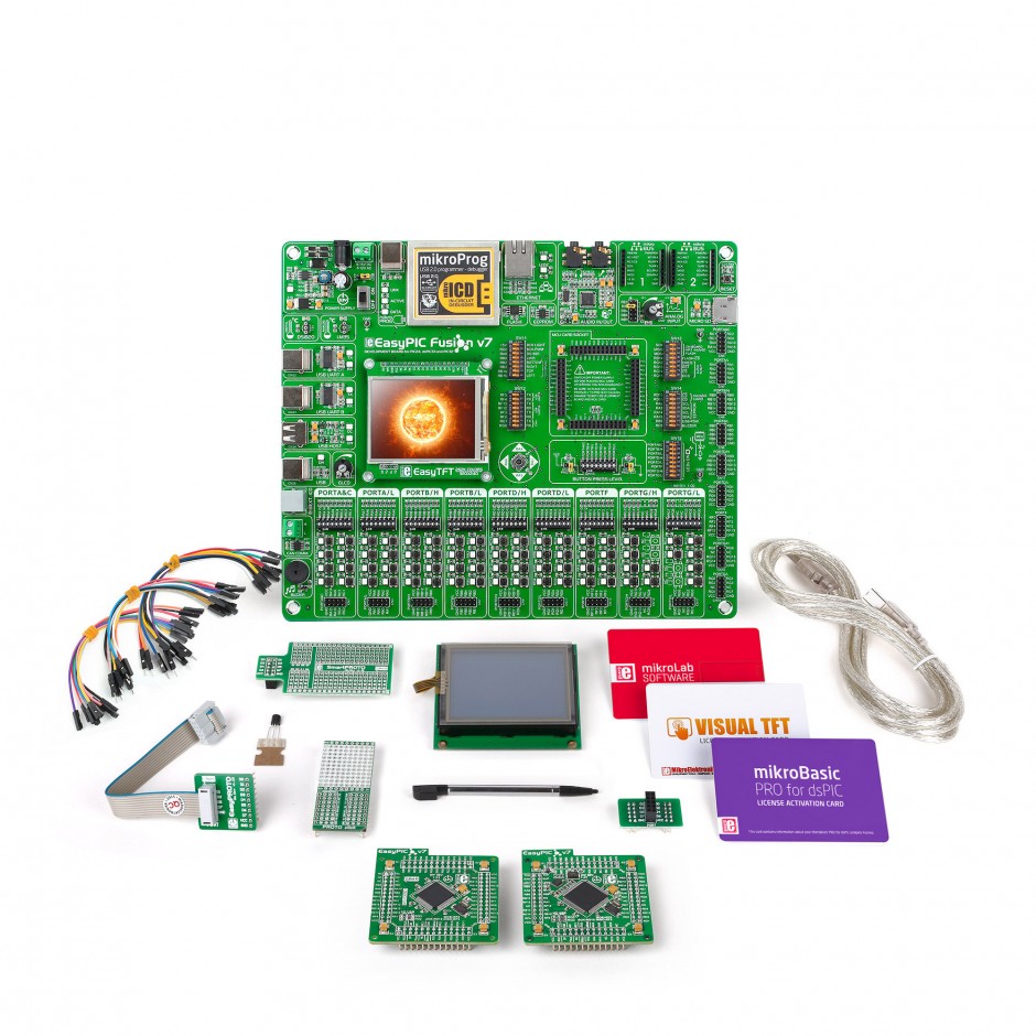 mikroLAB for dsPIC L - MikroElektronika
