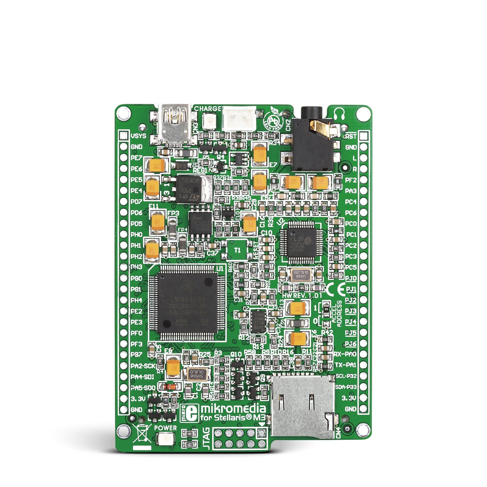 mikromedia for Stellaris M3 - ARM Cortex-M3 Development Board