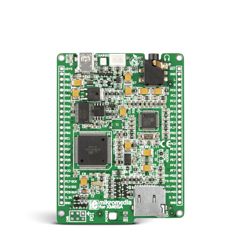 mikromedia for XMEGA - AVR Development Board For Multimedia
