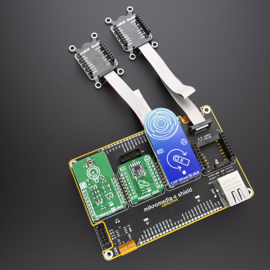 Mikromedia 4 Capacitive shield | Mikroe