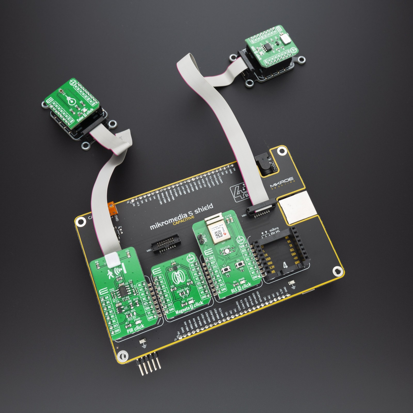 Mikromedia 5 Capacitive shield | Mikroe