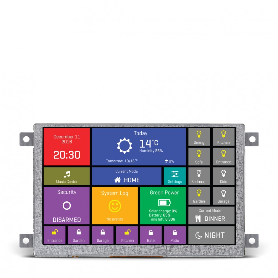 Mikromedia HMI 5" | Smart Display - MikroElektronika