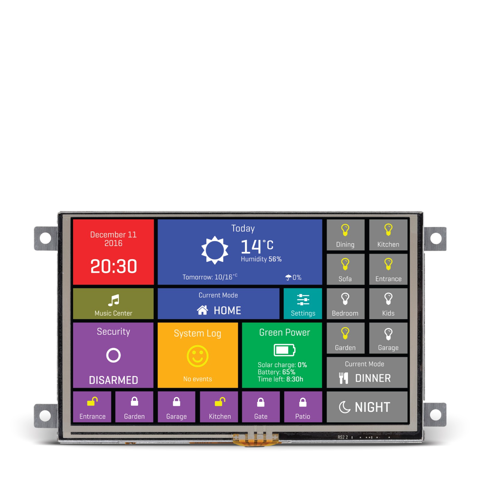 Mikromedia HMI 5" Res - MikroElektronika
