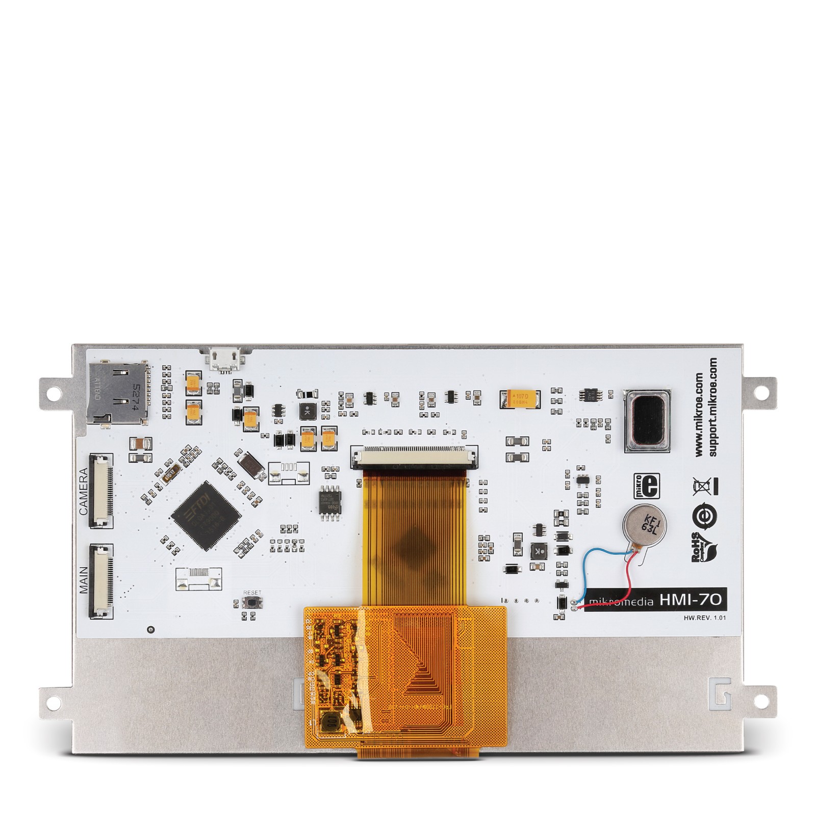 Mikromedia HMI 7" | Smart Display - MikroElektronika