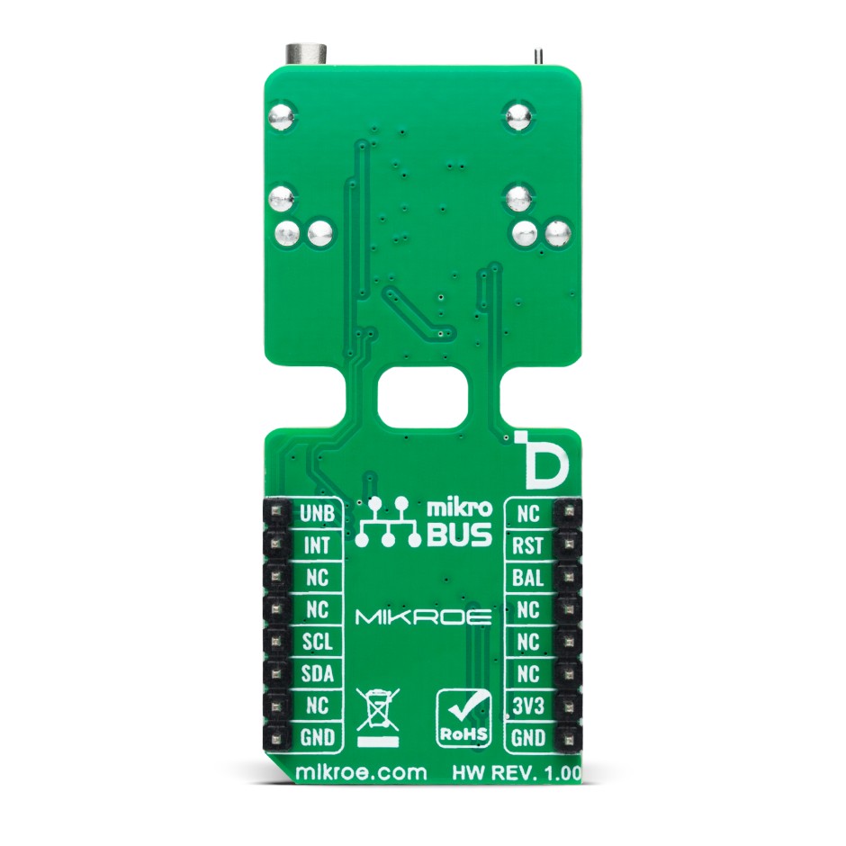 ML Vibro Sens Click with FXLS8974CF for AI-Ready Vibration Sensing