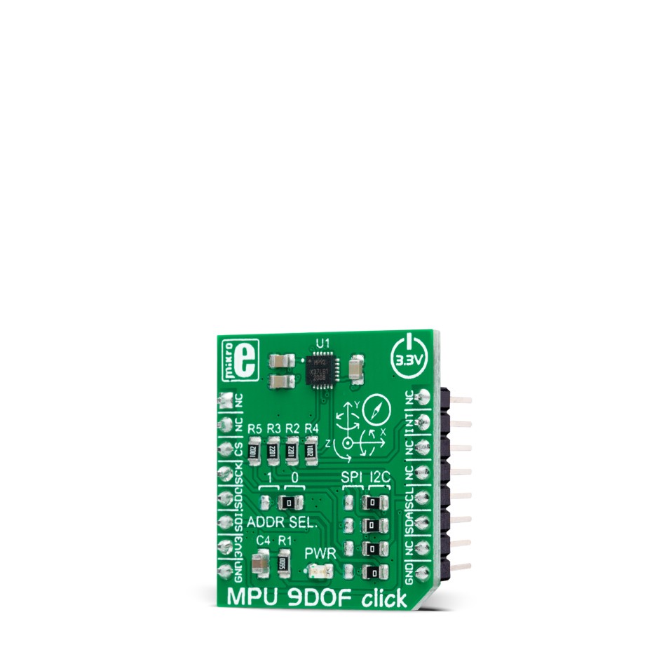 MPU 9DOF Click | Mikroe