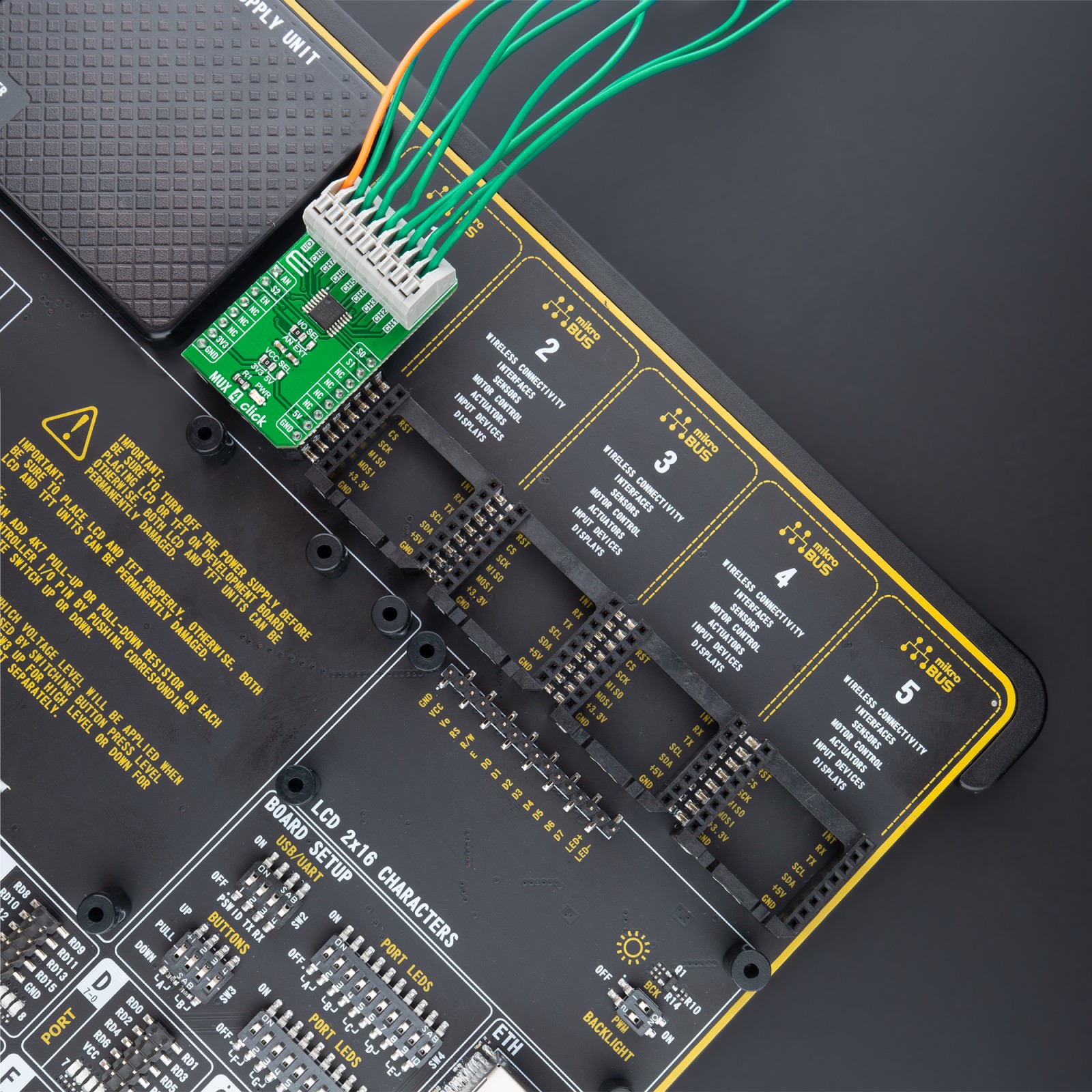 MUX 4 Click | 74HC4851 Multiplexer for Analog and Digital Switching