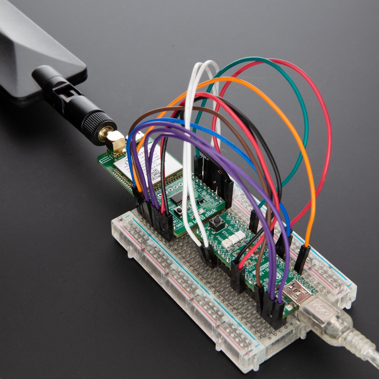 NB IoT 5 Click | OT01-5 Ultra-Low Power NB-IoT Module