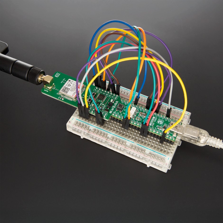 NB IoT 7 Click - Multi-Band NB-IoT Module | MIKROE-6557
