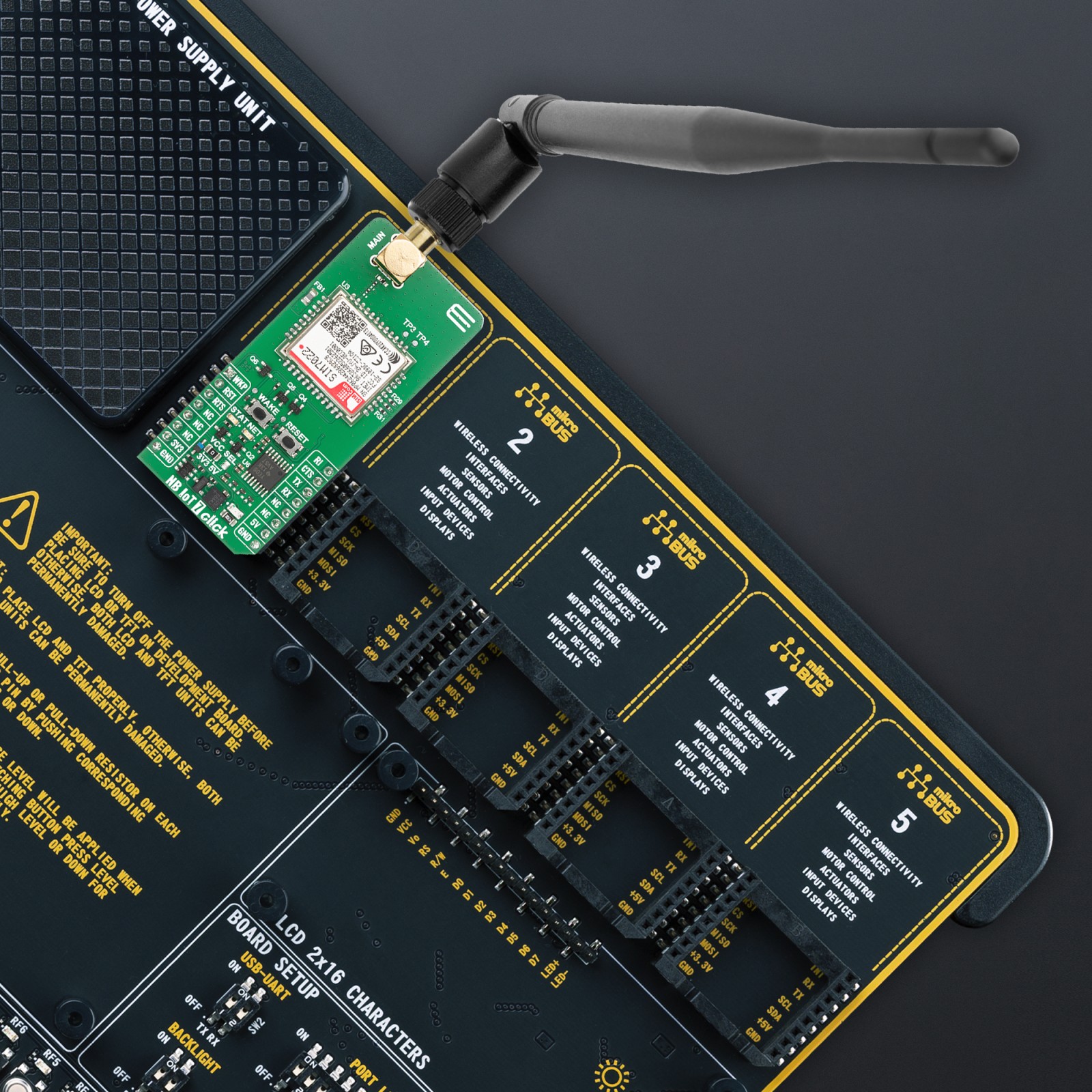 NB IoT 7 Click - Multi-Band NB-IoT Module | MIKROE-6557