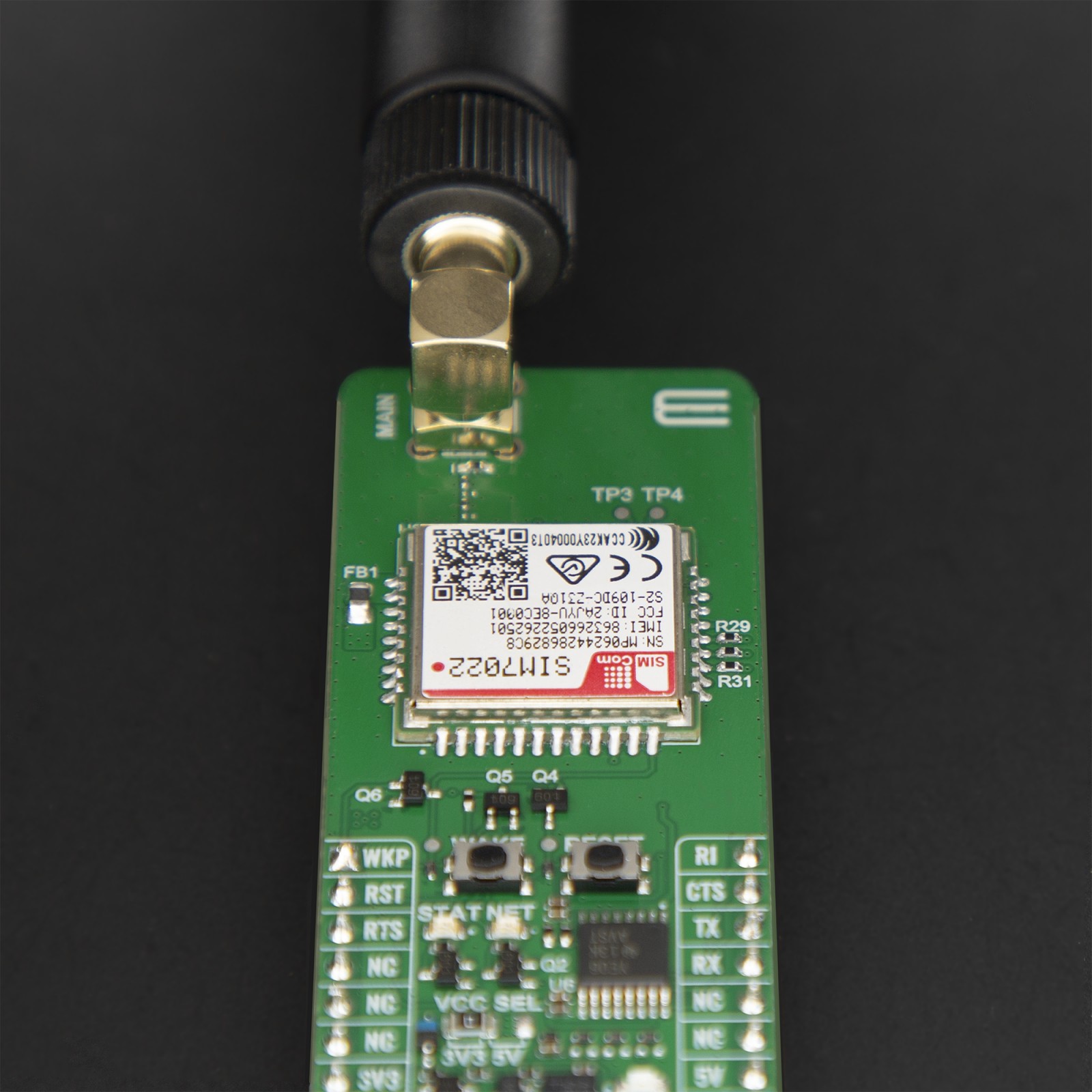 NB IoT 7 Click - Multi-Band NB-IoT Module | MIKROE-6557