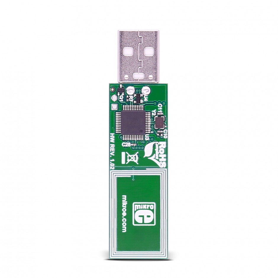 NFC USB Dongle | NFC Reader-Writer - MikroElektronika NFC USB Dongle | NFC Reader-Writer - MikroElektronika