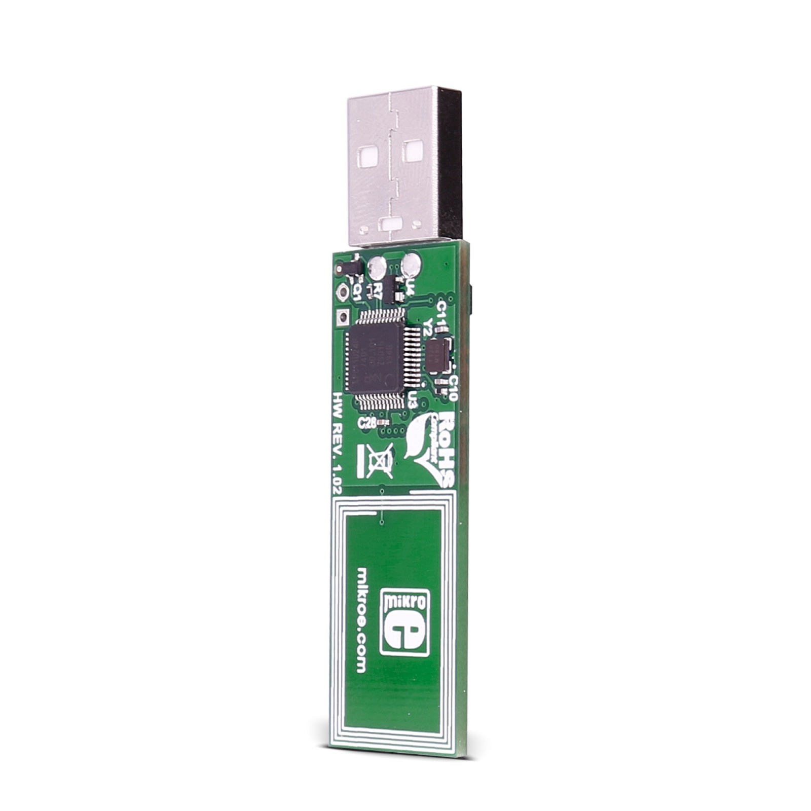 NFC USB Dongle | NFC Reader-Writer - MikroElektronika NFC USB Dongle | NFC Reader-Writer - MikroElektronika