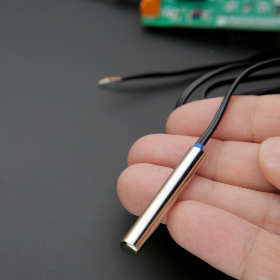 Nickel-plated Brass NTC Thermistor Probe