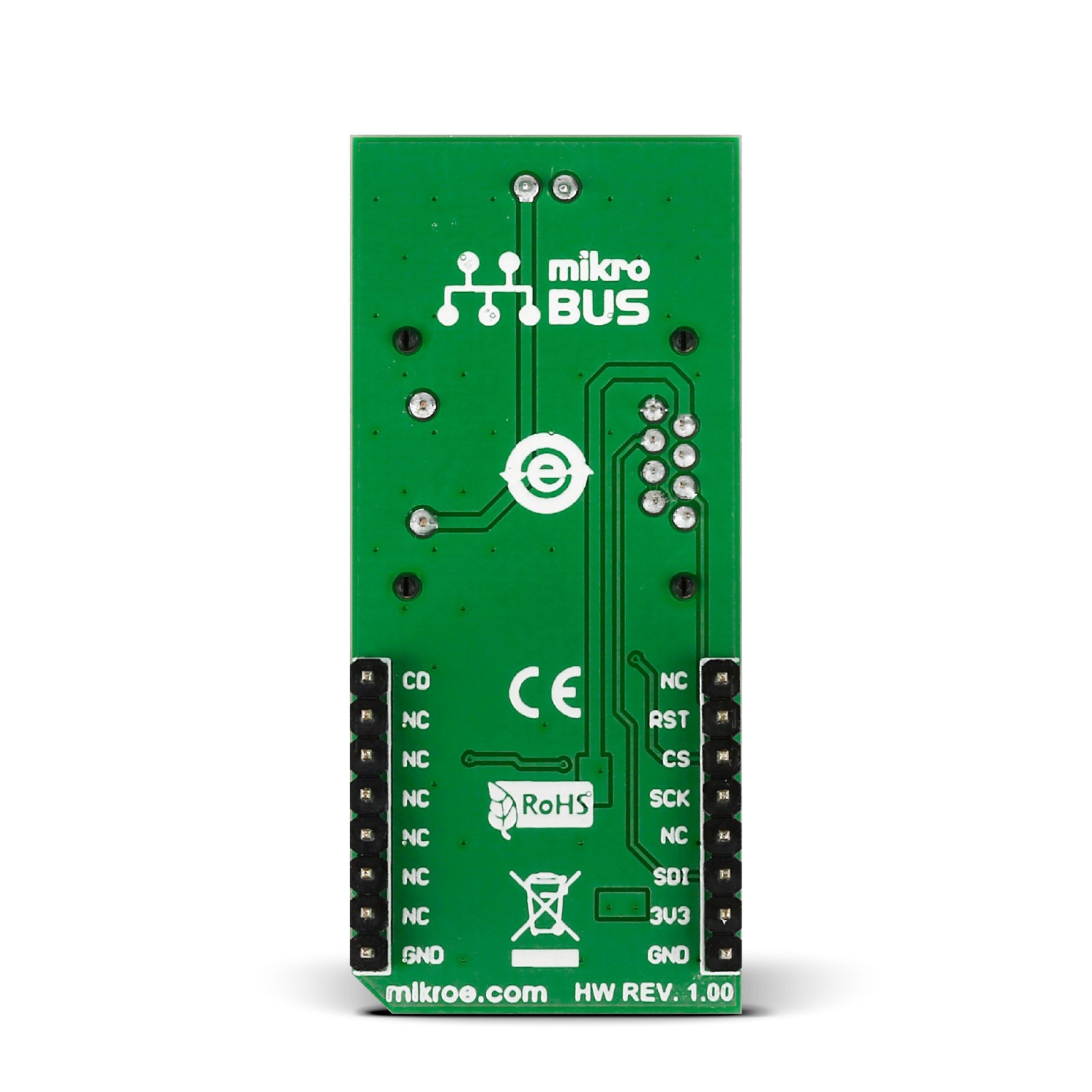 OLED Switch click – board with NKK Switch ISC15ANP4