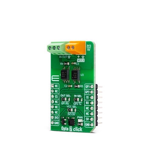 Opto 7 Click with ISOM8710 Optocoupler