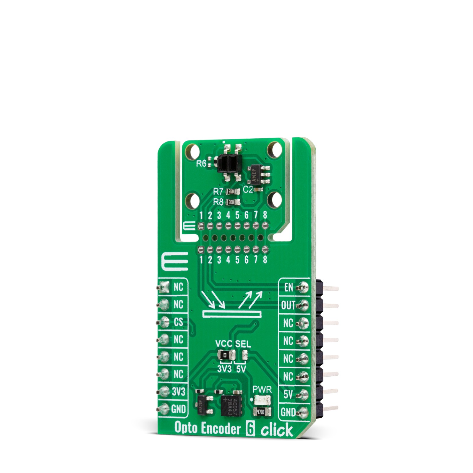 Opto Encoder 6 Click - For motion and position detection | MIKROE-6569