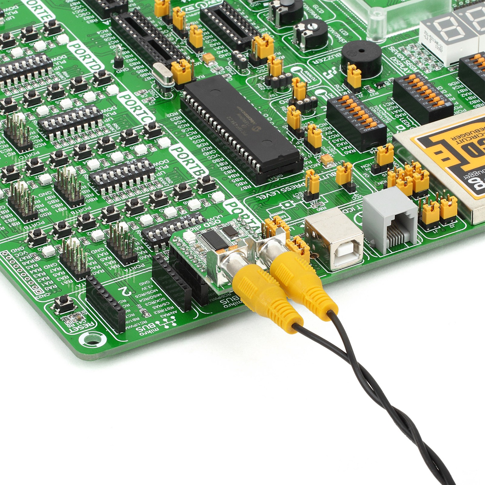 OSD click - Breakout Board for MAX7456 On Screen Display Module