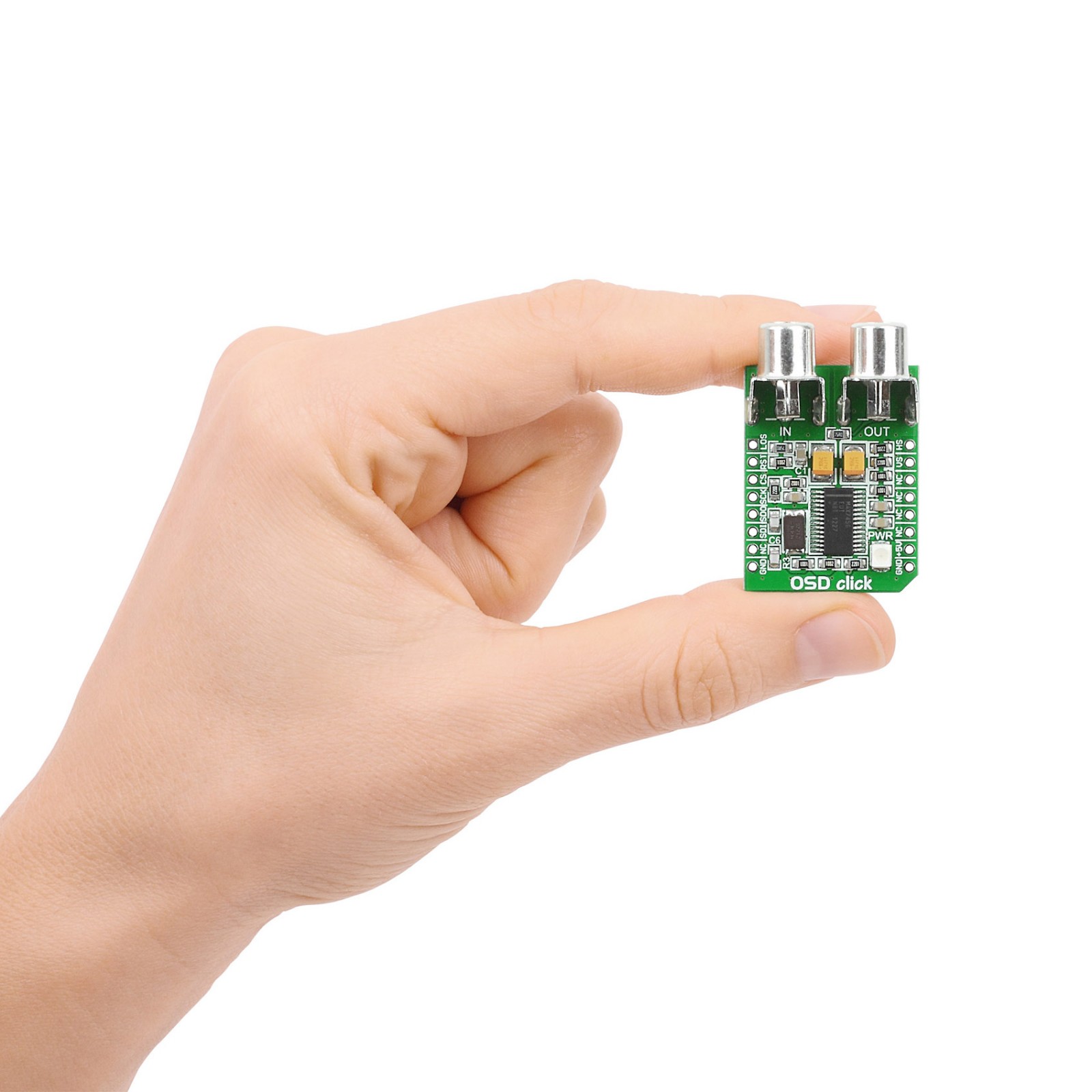 OSD click - Breakout Board for MAX7456 On Screen Display Module