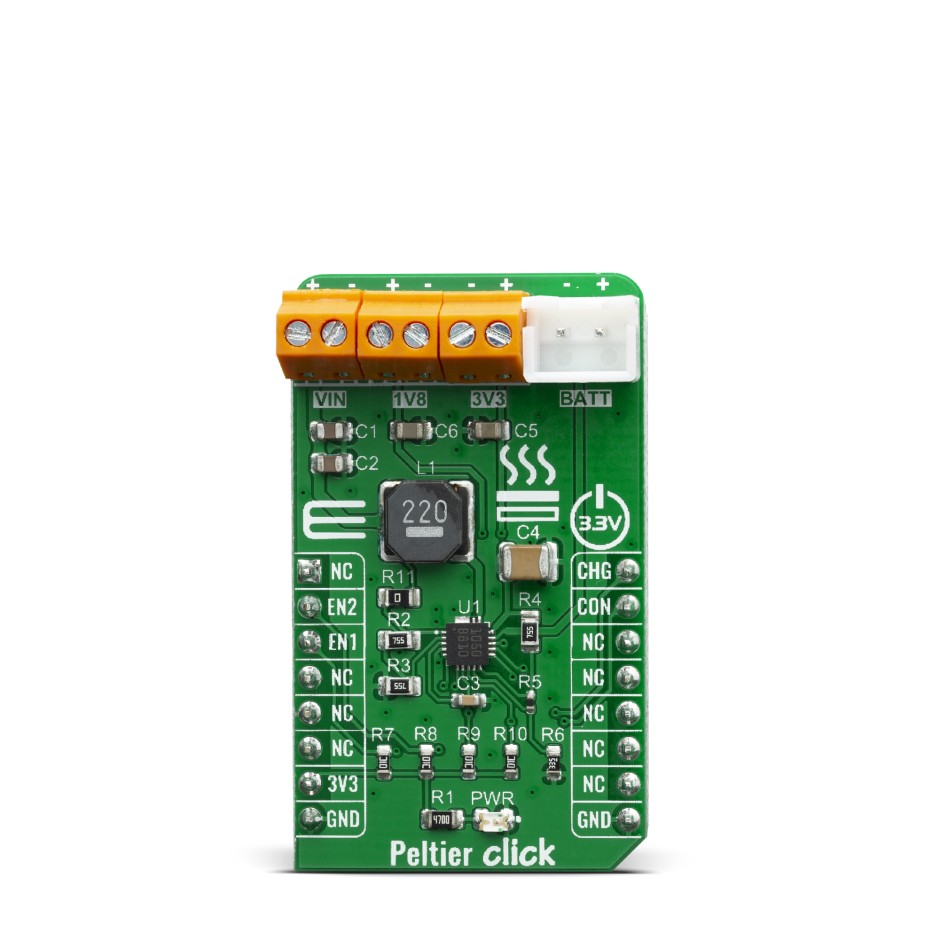 Peltier Click | Mikroe Peltier Click | Mikroe