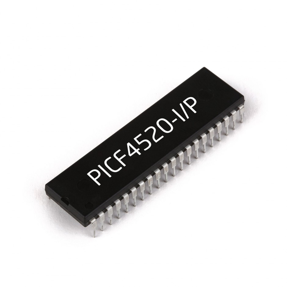 PIC18F4520-I/P (DIP40/20MHz) microcontroller