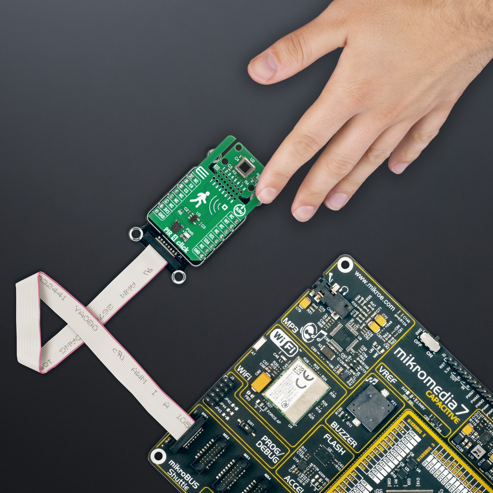 PIR 4 Click - Pyroelectric Infrared Sensor | MIKROE-6859