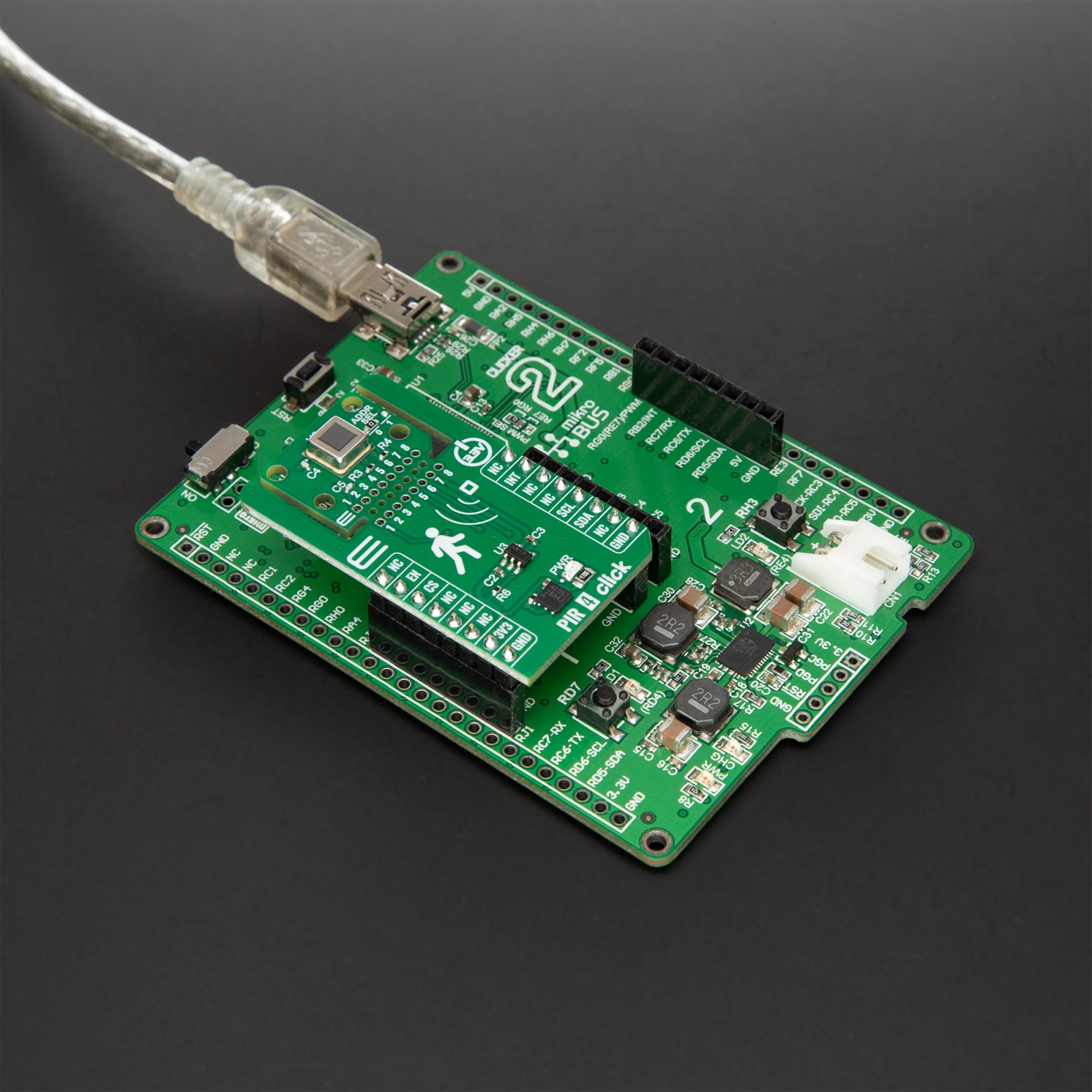 PIR 4 Click - Pyroelectric Infrared Sensor | MIKROE-6859