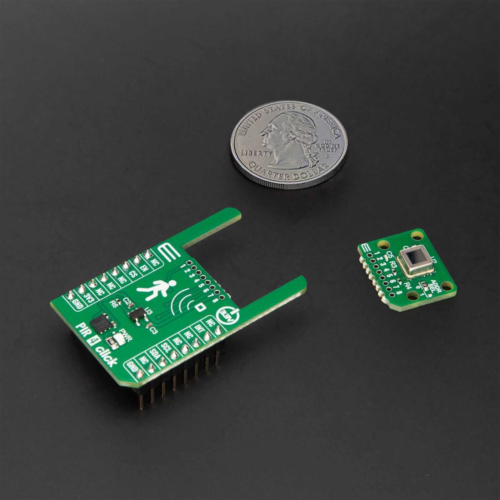 PIR 4 Click - Pyroelectric Infrared Sensor | MIKROE-6859