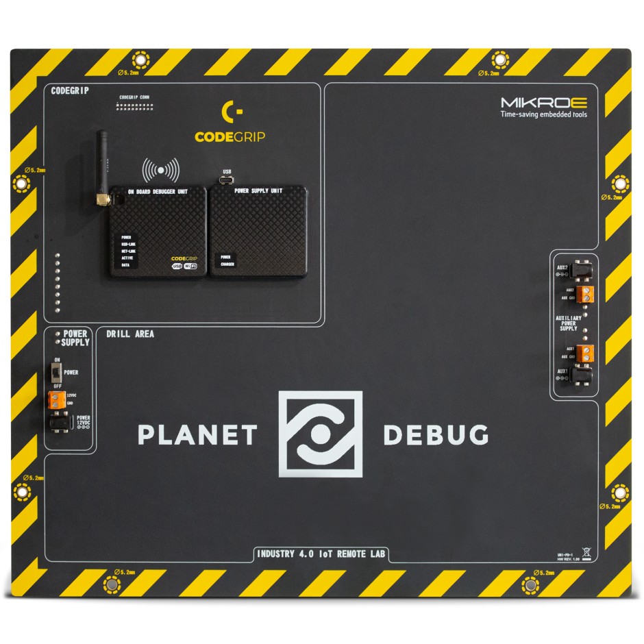 Planet Debug Backplane 1 UNI CODEGRIP unit