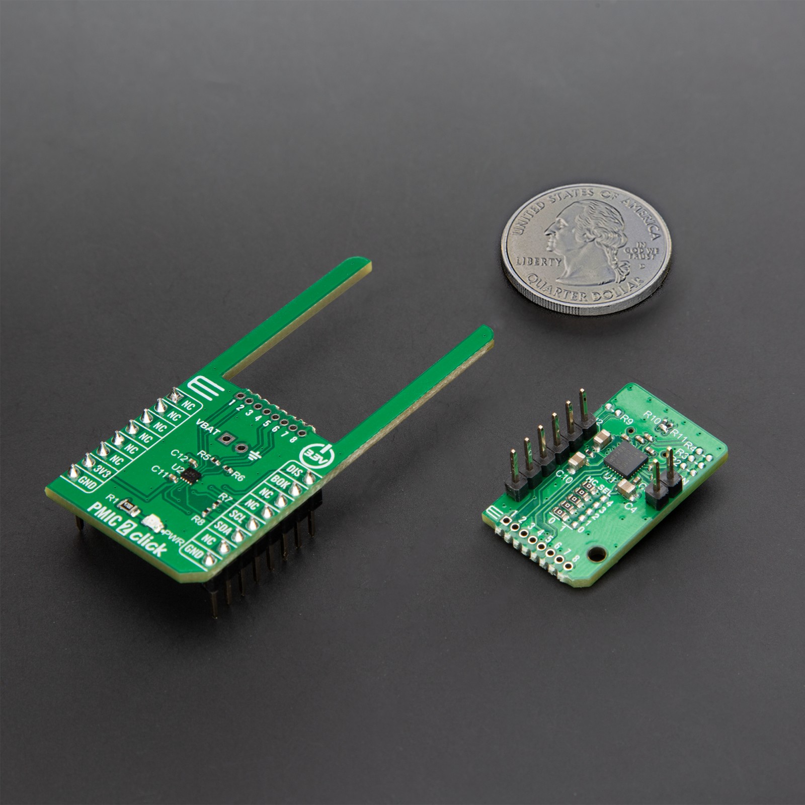 PMIC 2 Click - Energy harvesting power management | MIKROE-6599