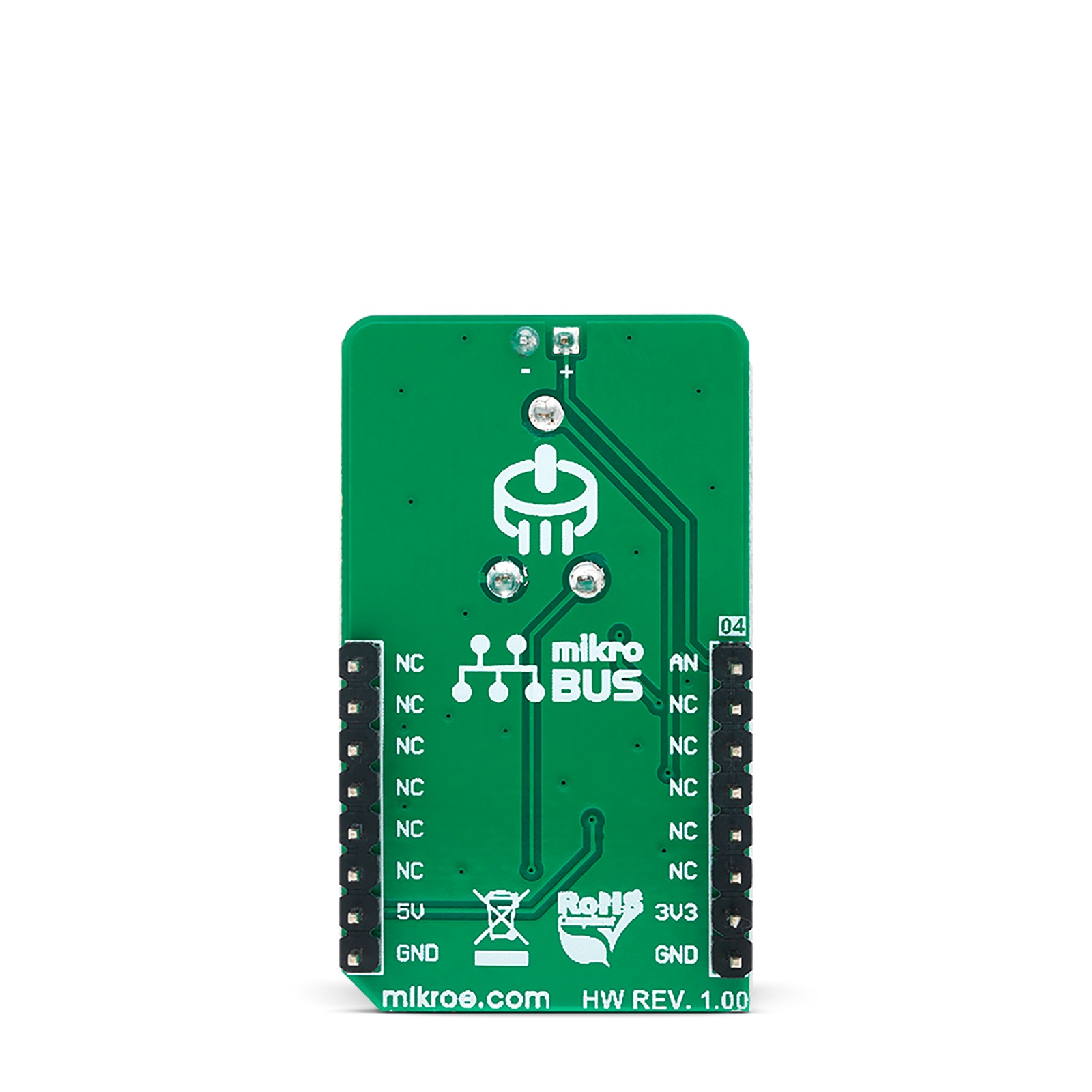 MCP1501 Precision Voltage Reference | POT Click
