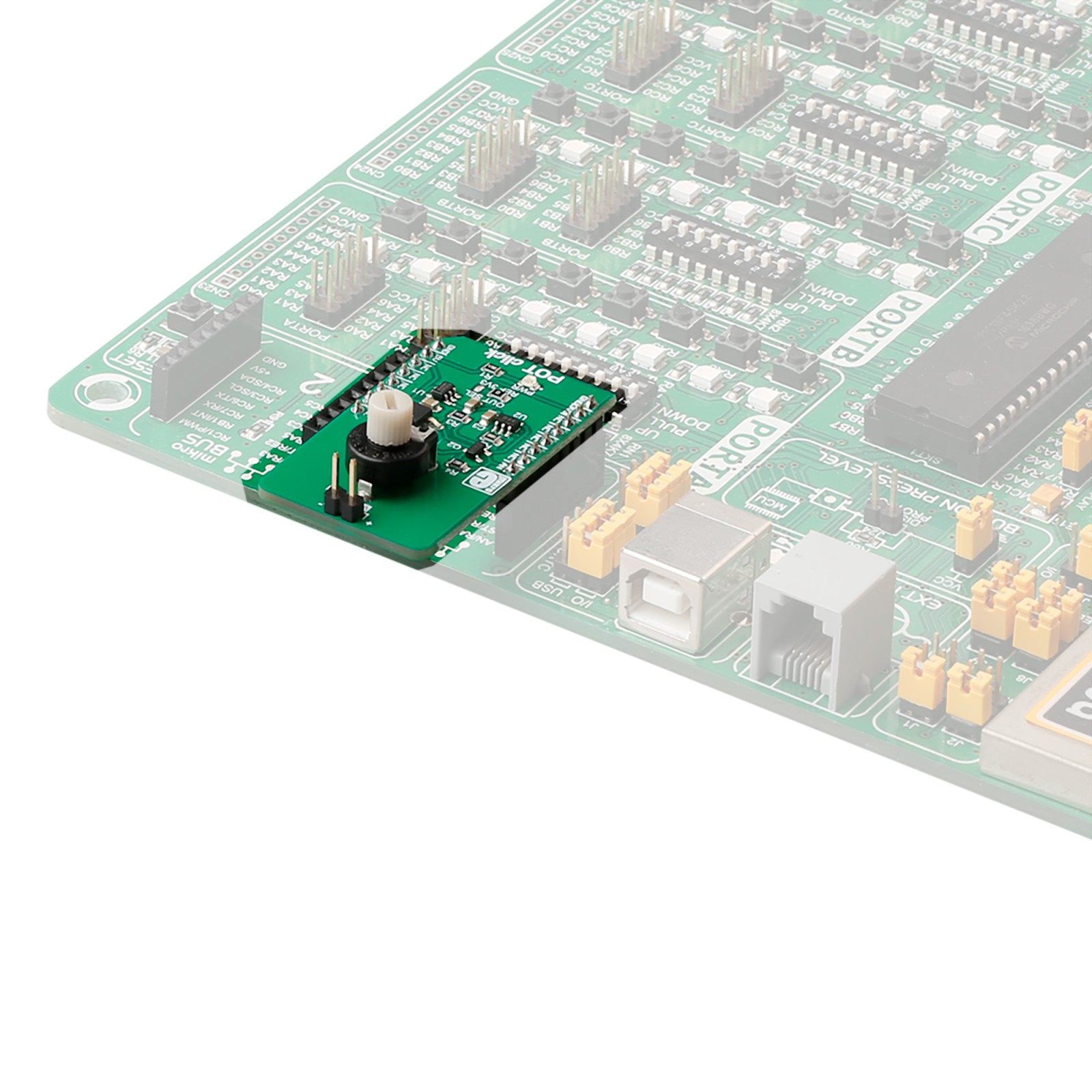 MCP1501 Precision Voltage Reference | POT Click