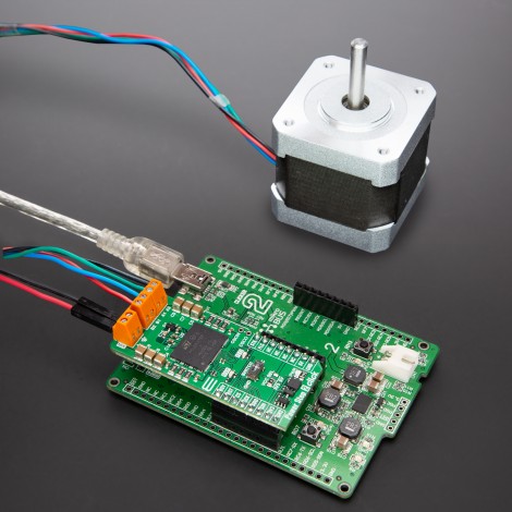 Power Step 2 Click - 1/128 microstepping controller | MIKROE-6524