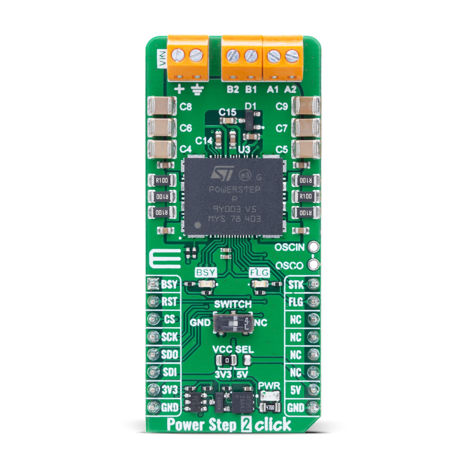 Power Step 2 Click - 1/128 microstepping controller | MIKROE-6524
