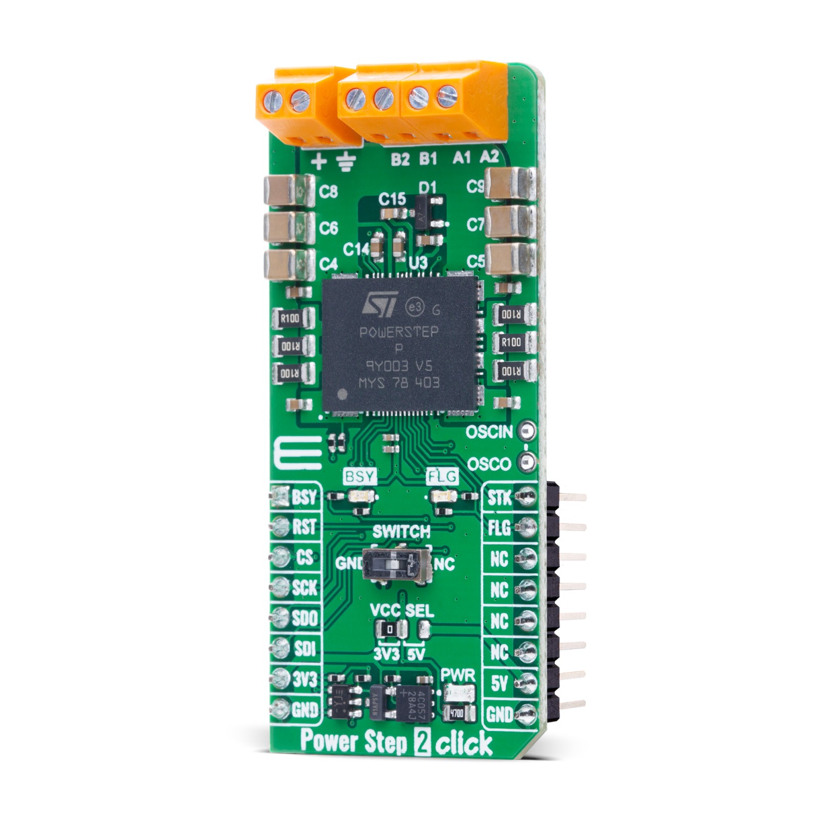 Power Step 2 Click - 1/128 microstepping controller | MIKROE-6524