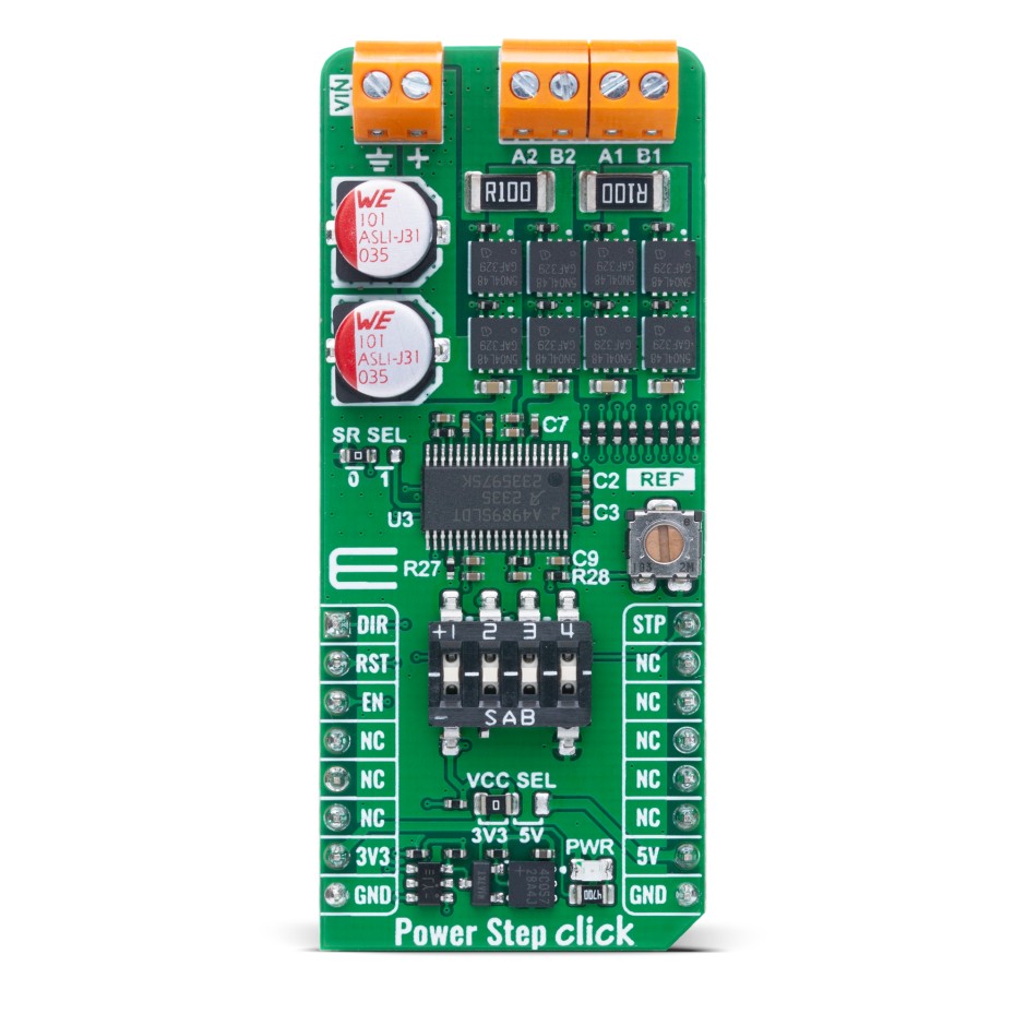 Power Step Click - For high-power bipolar stepper motors | MIKROE-6623