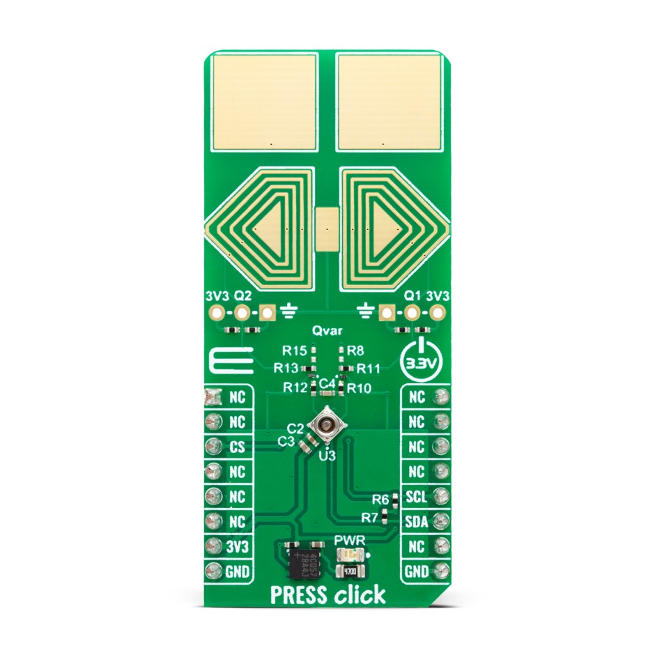 PRESS Click with ILPS28QSW Pressure Sensor