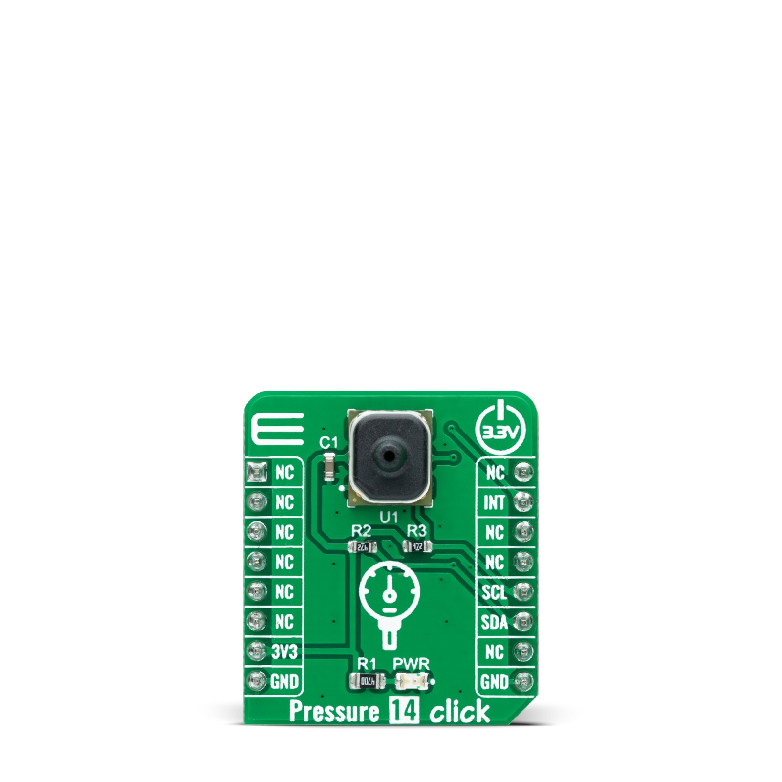 Pressure 14 Click | ABP2LANT060PG2A3XX High-Precision Pressure Sensor ...