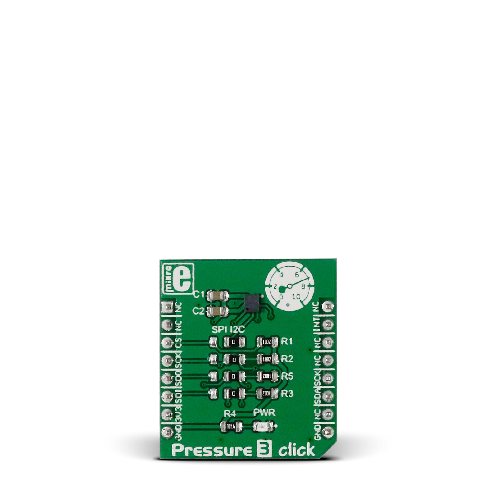 Pressure 3 click — board with Infineon DPS310 IC