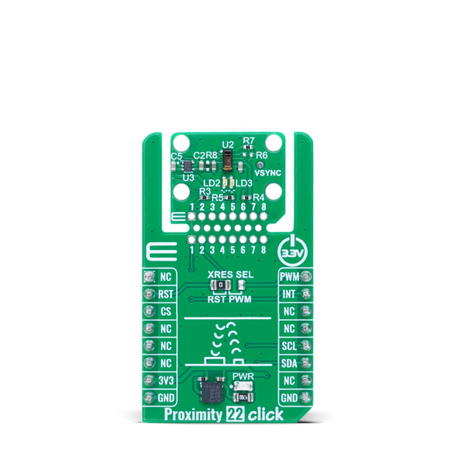 Proximity 22 Click - ALS/color and proximity sensor | MIKROE-6552
