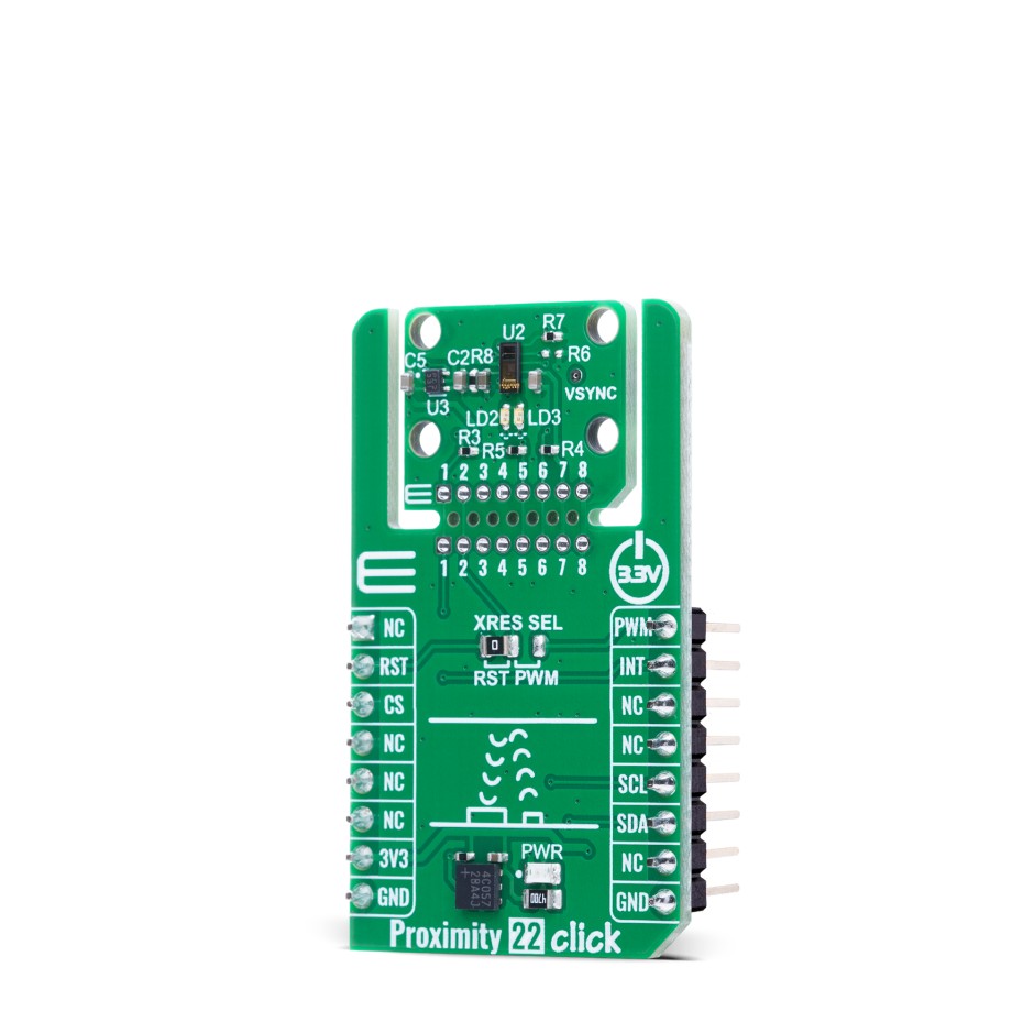 Proximity 22 Click - ALS/color and proximity sensor | MIKROE-6552