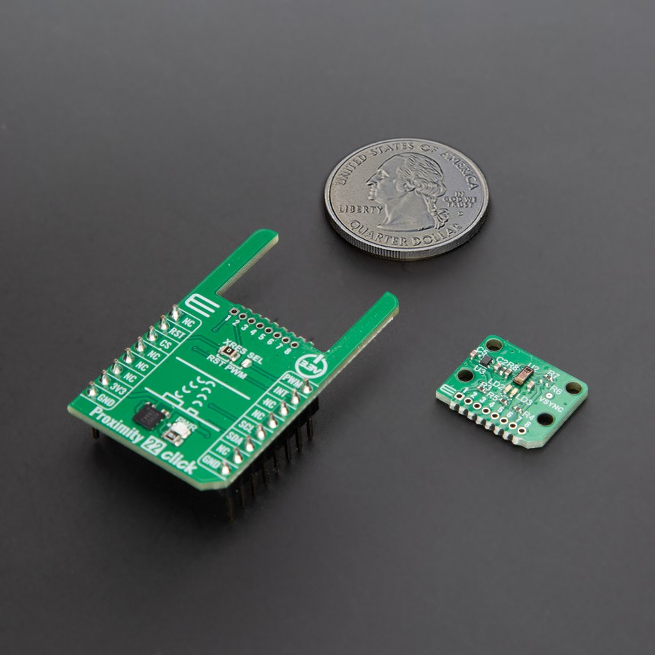 Proximity 22 Click - ALS/color and proximity sensor | MIKROE-6552