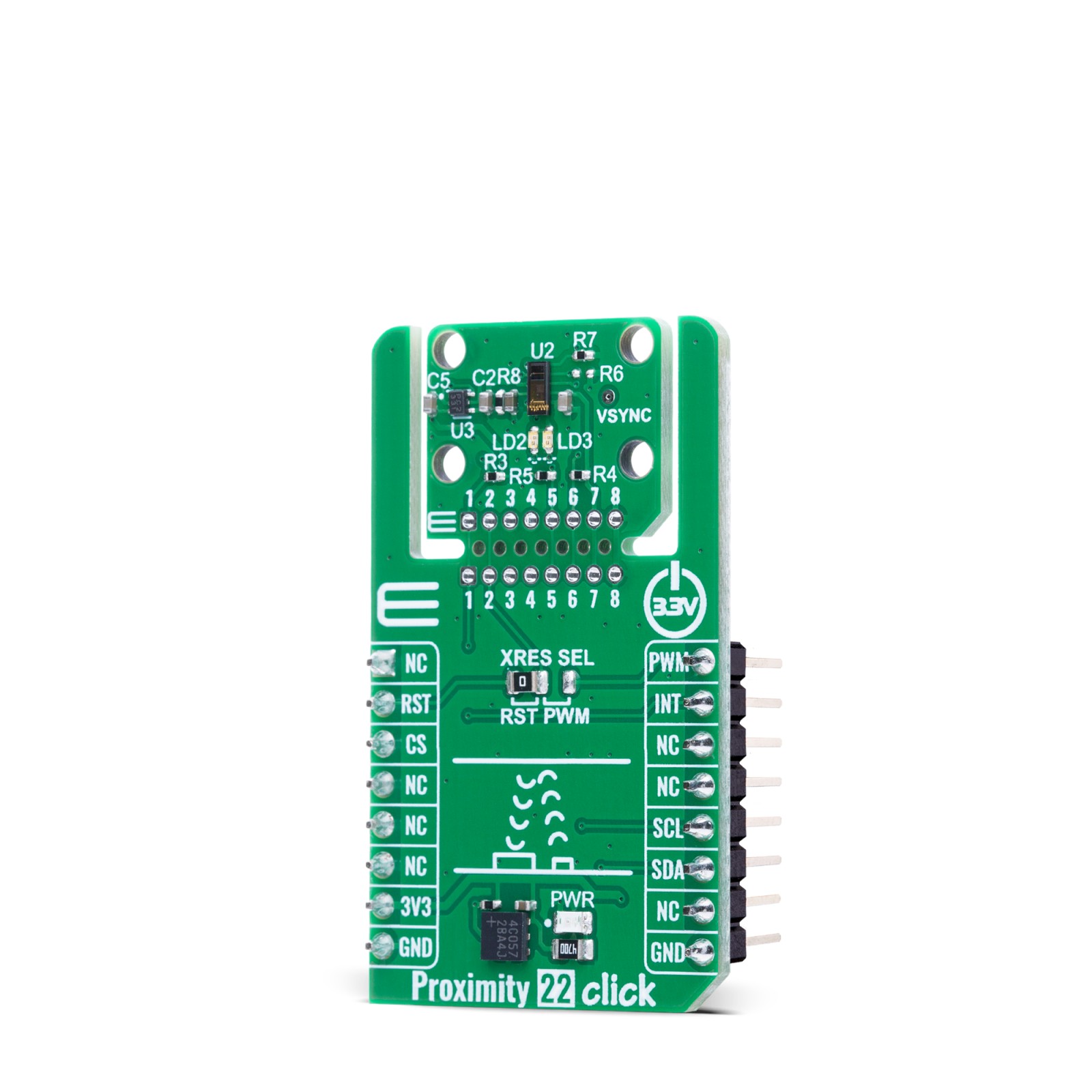 Proximity 22 Click - ALS/color and proximity sensor | MIKROE-6552