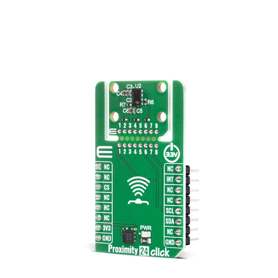Proximity 24 Click - PS/ALS Sensor With IR Emitter | MIKROE-6872