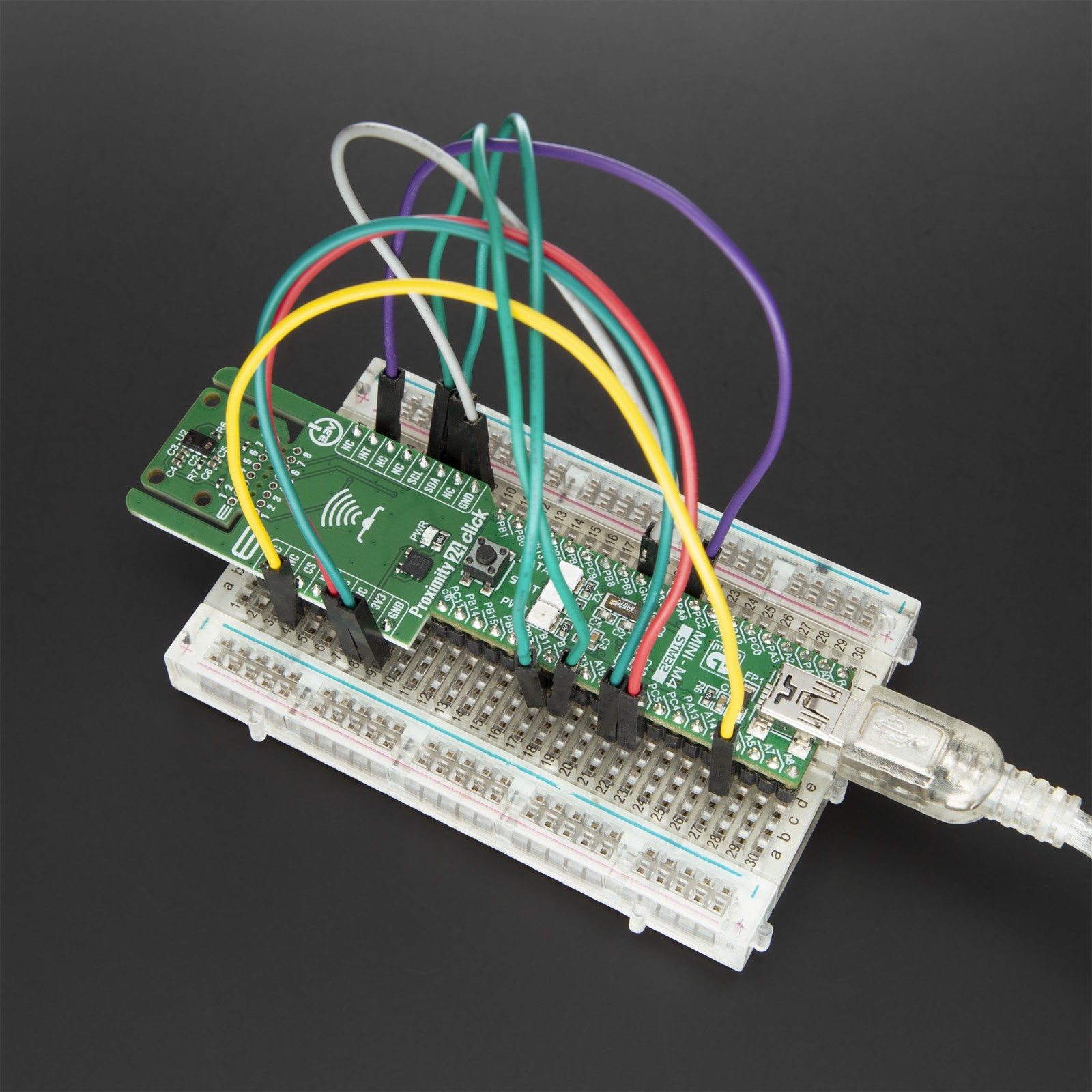 Proximity 24 Click - PS/ALS Sensor With IR Emitter | MIKROE-6872