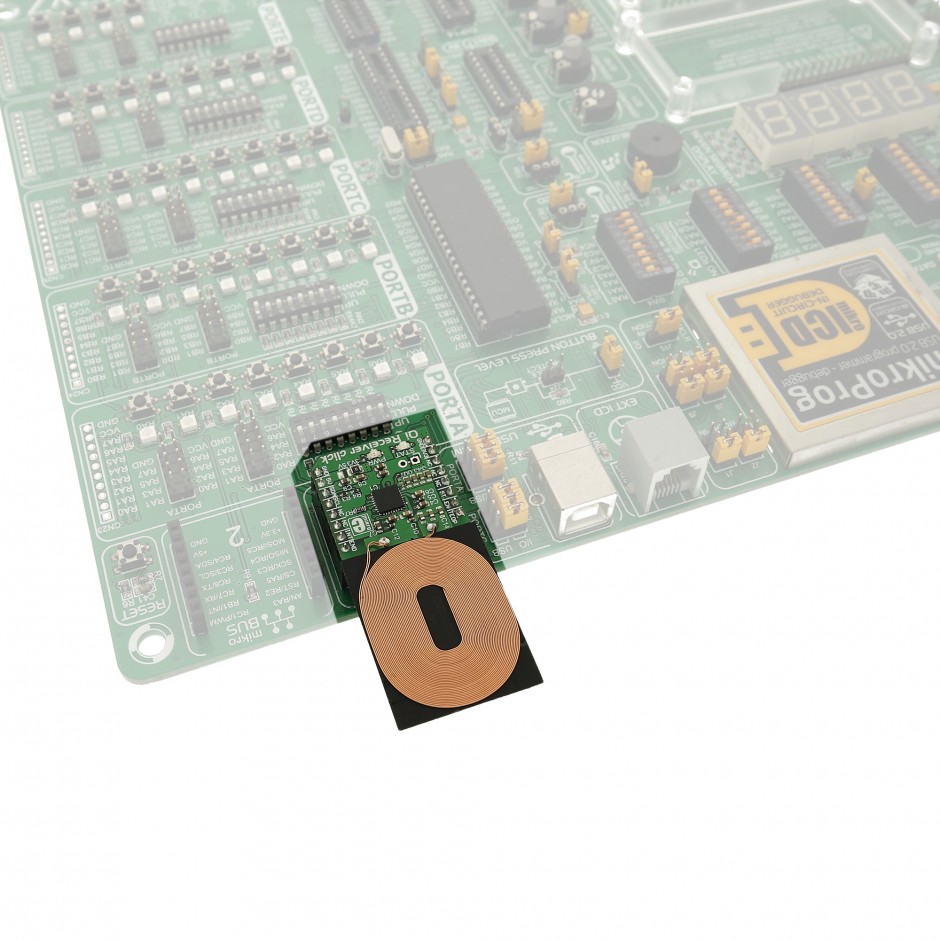 Qi Receiver click - a wireless power receiver | MikroElektronika