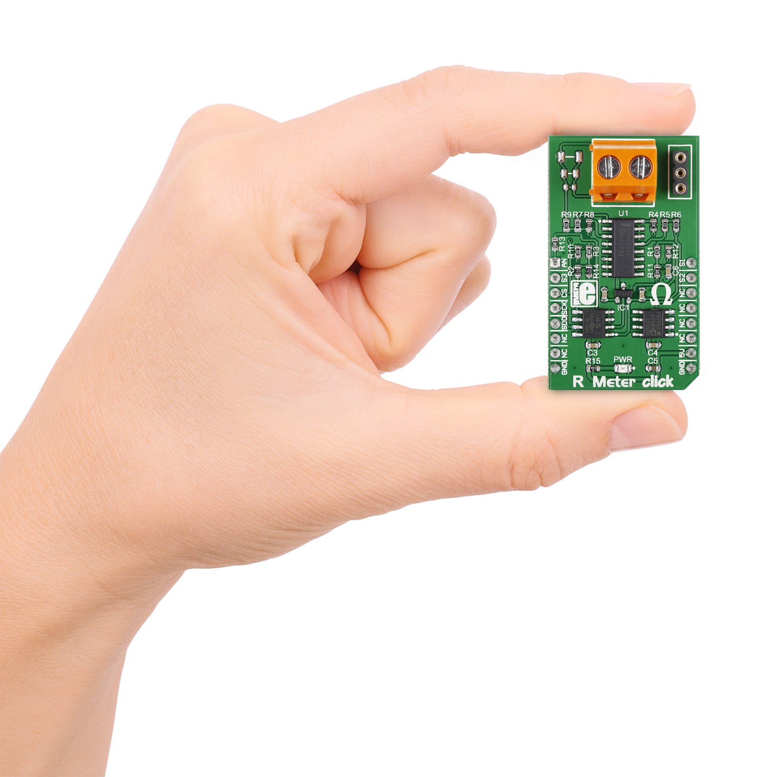 AD8616 Precision Resistance Measurement | R Meter Click by MIKROE