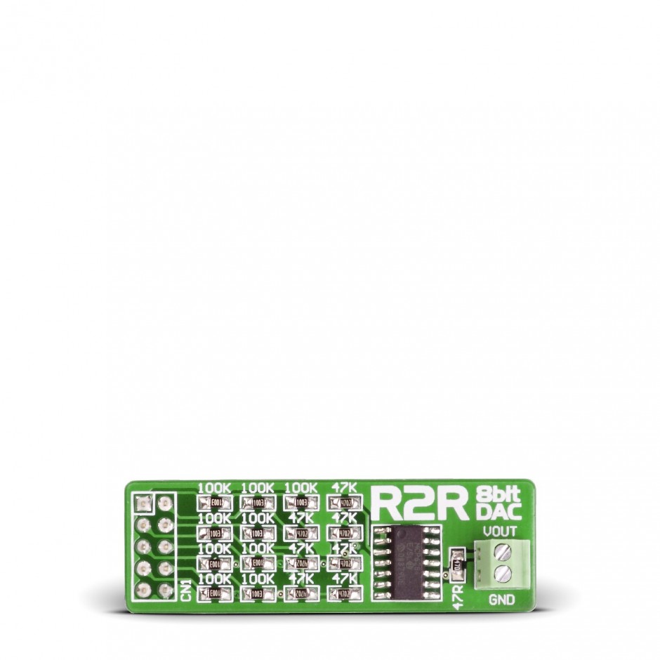 R2R DAC Board - 8-bit Digital to Analog converter R/2R network